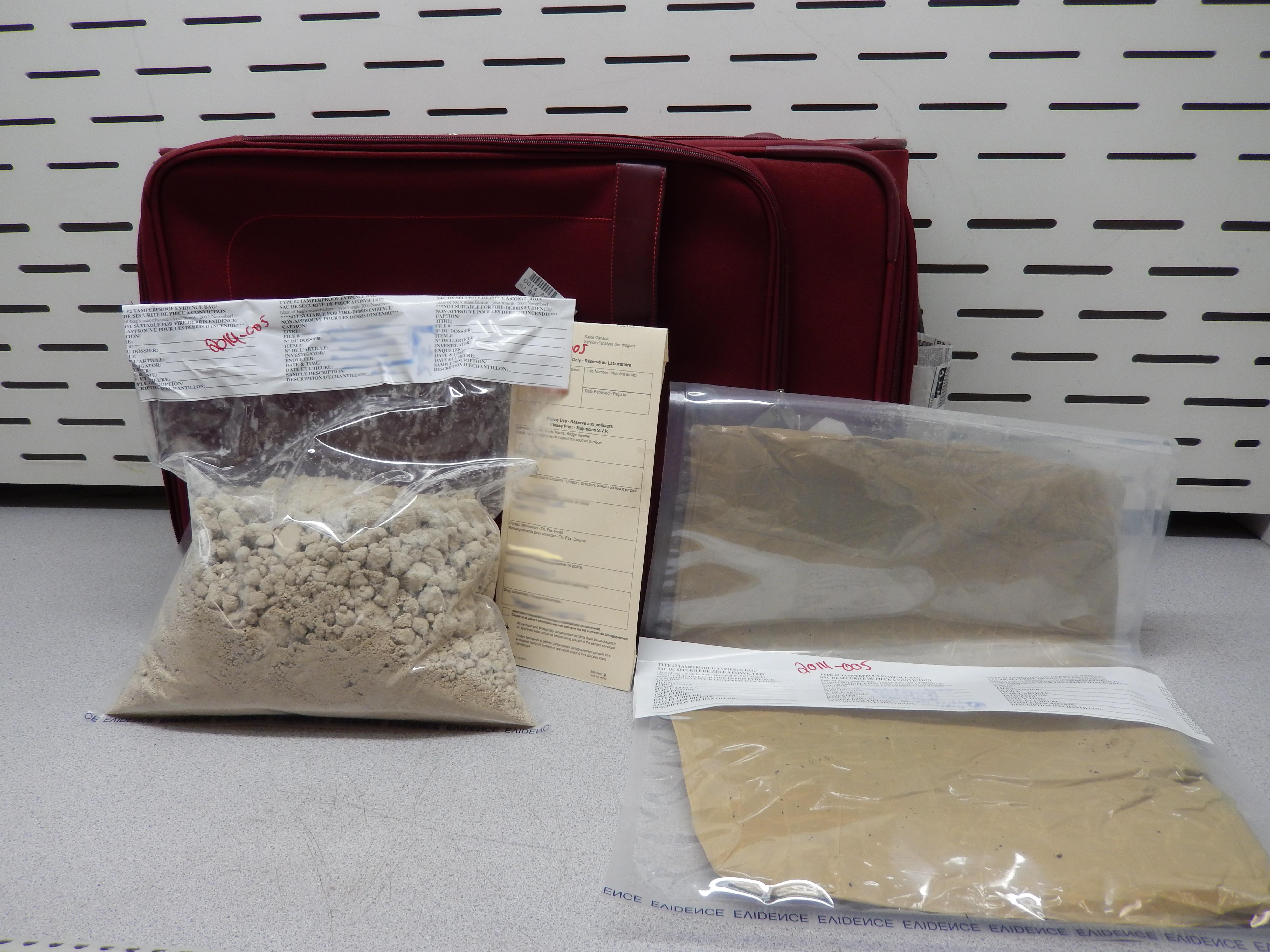 Suspected heroin seized at Calgary International Airport - Canada.ca