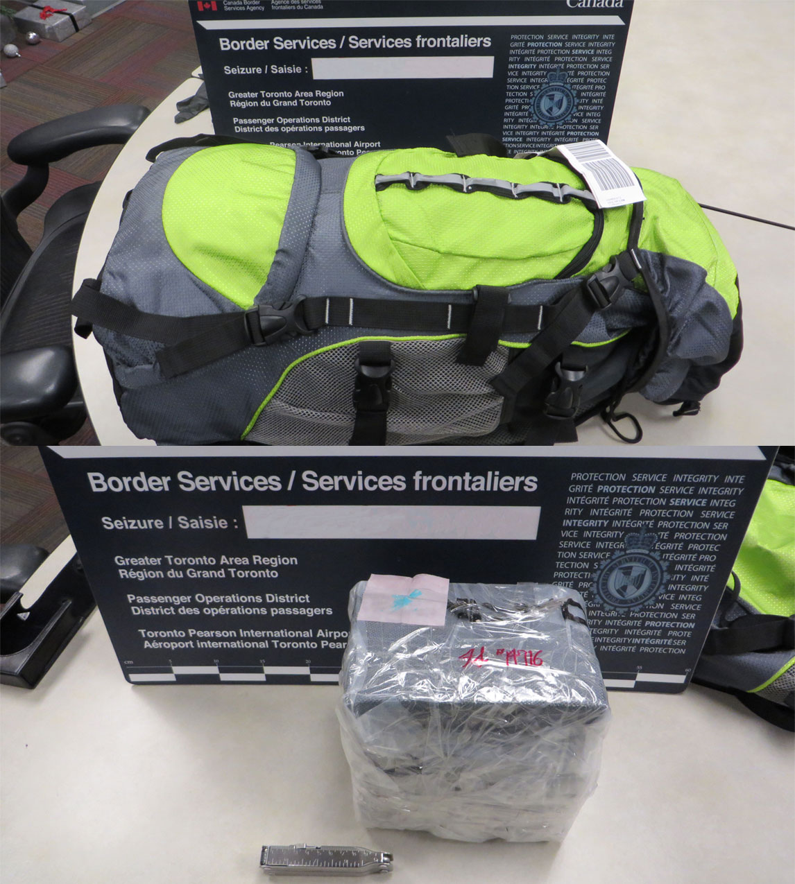 CBSA officers seize close to 5 kg of suspected cocaine at Toronto ...