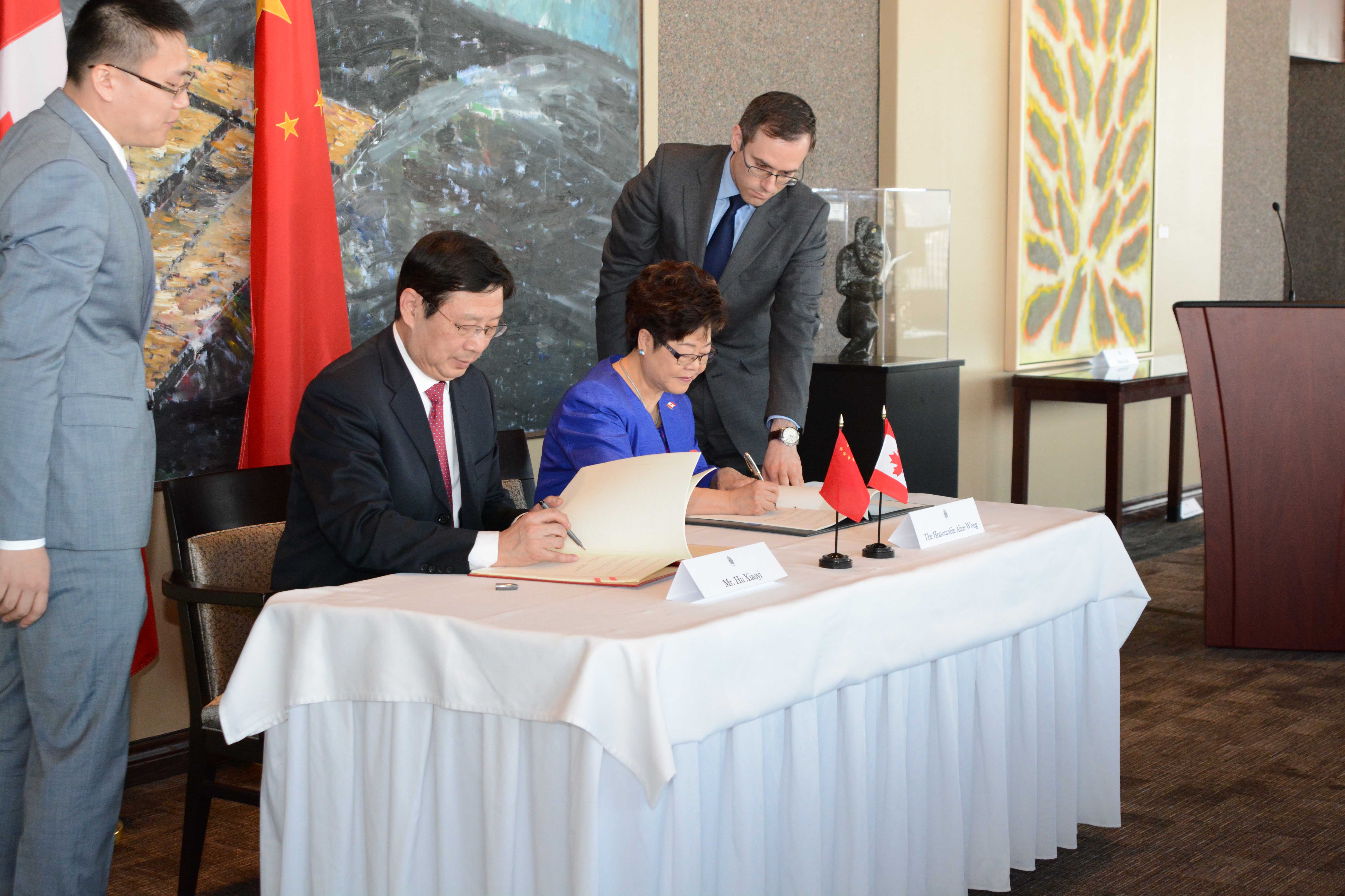 Canada signs Social Security Agreement with China - Canada.ca