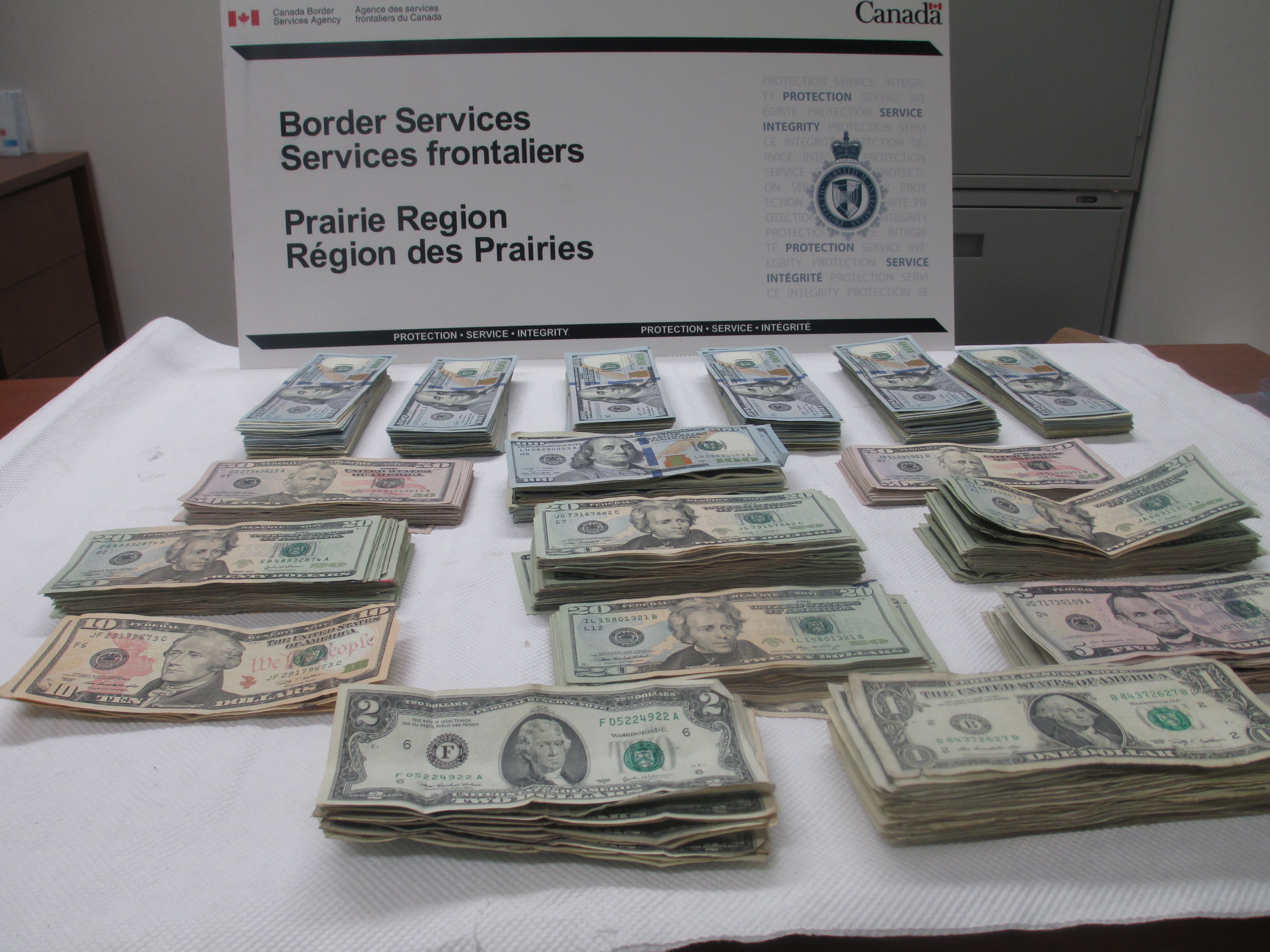 Nearly $100,000 in suspected proceeds of crime seized at North Portal ...