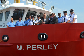 Senator Mockler Welcomes New Science Vessel to the Canadian Coast Guard ...