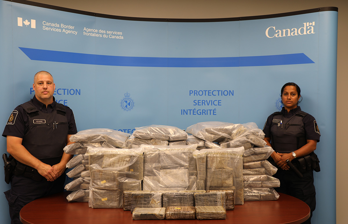 270 kg of suspected cocaine seized by CBSA officers in Halifax - Canada.ca