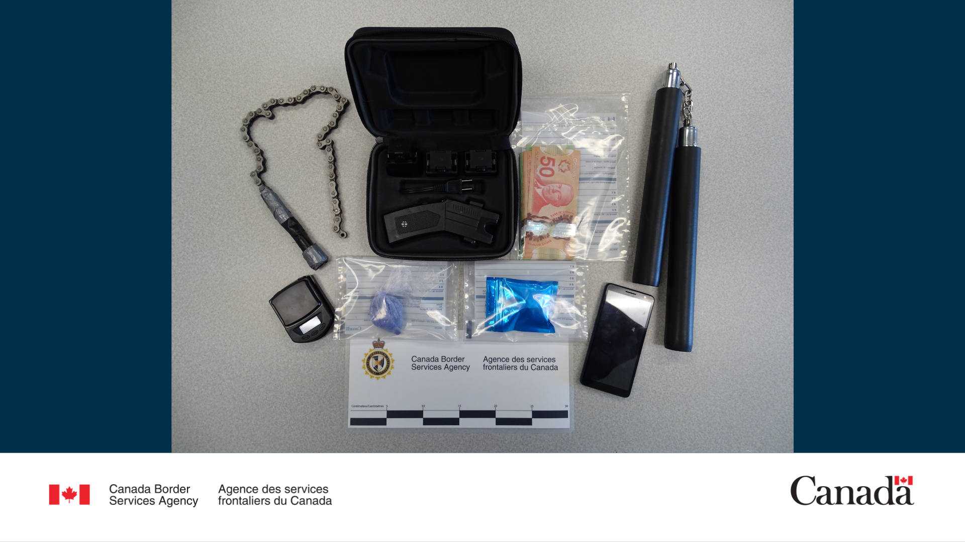 CBSA investigation leads to seizure of a prohibited firearm, weapons ...