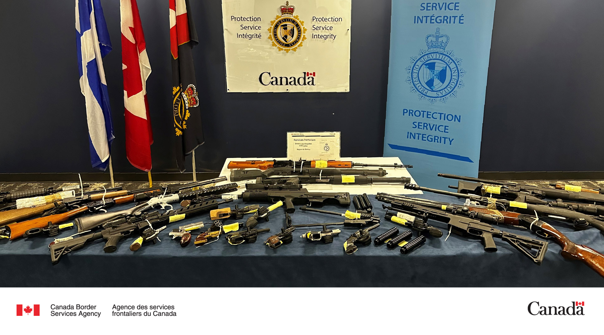 CBSA seizes large quantity of firearms and prohibited weapons during a ...