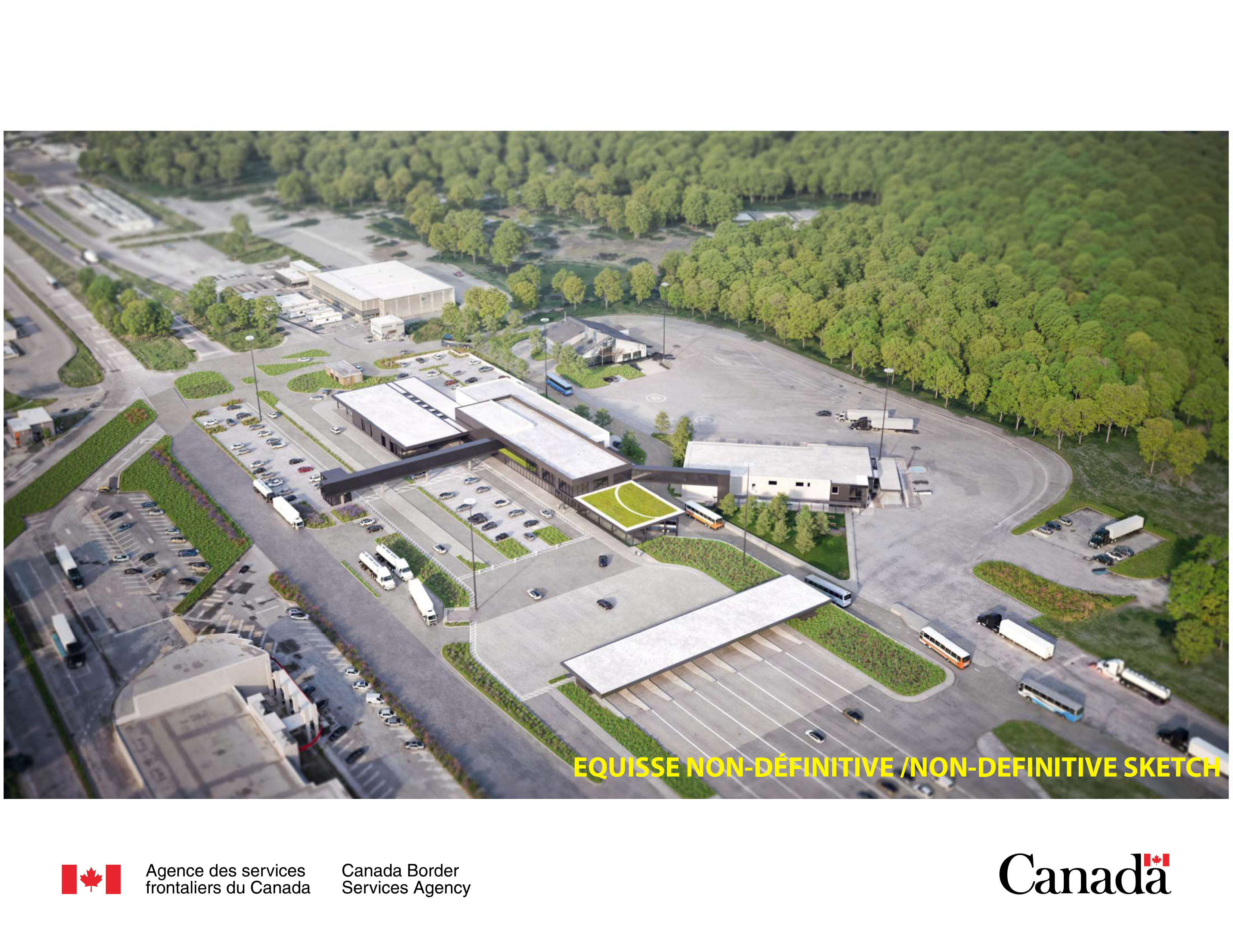 The CBSA announces the start of work to modernize the Saint-Bernard-de ...