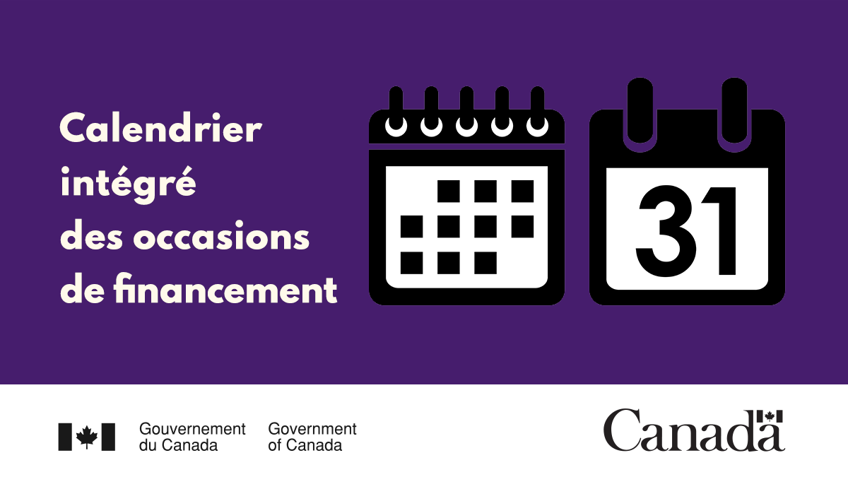 Calendrier Programme - Canada.ca