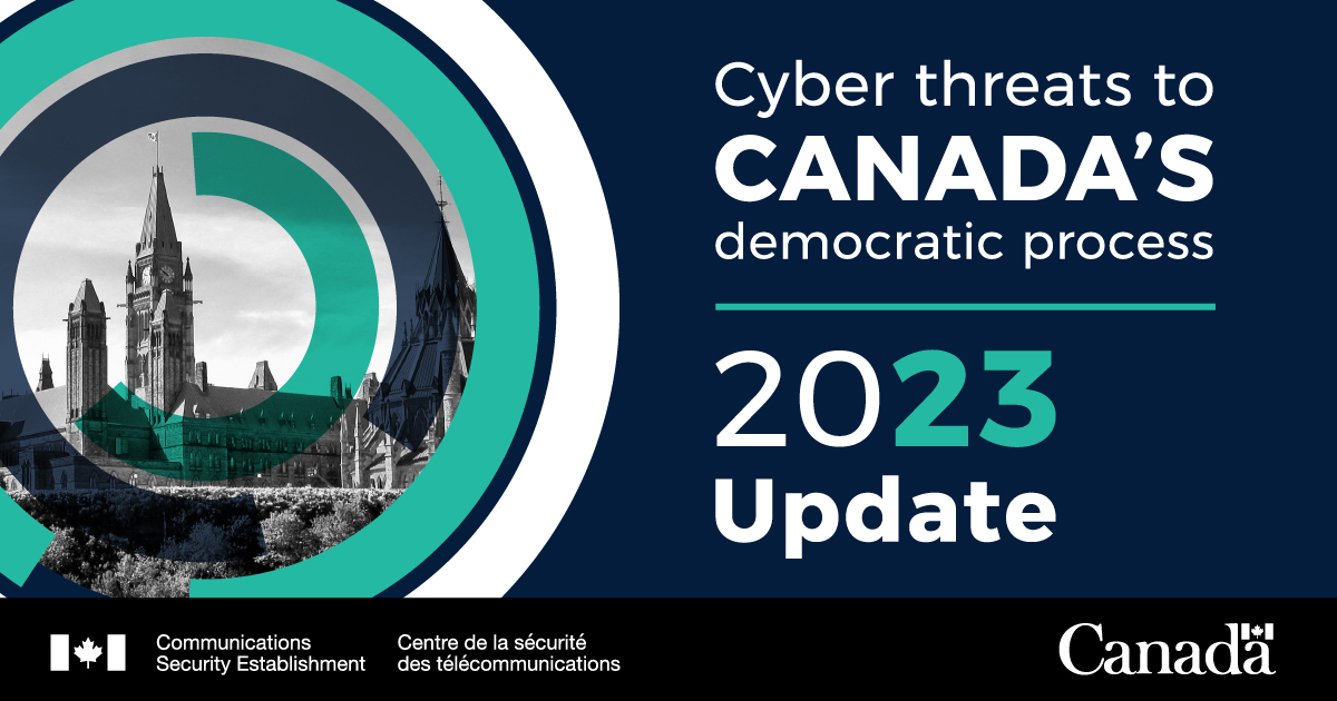 Communications Security Establishment releases 2023 update on cyber ...