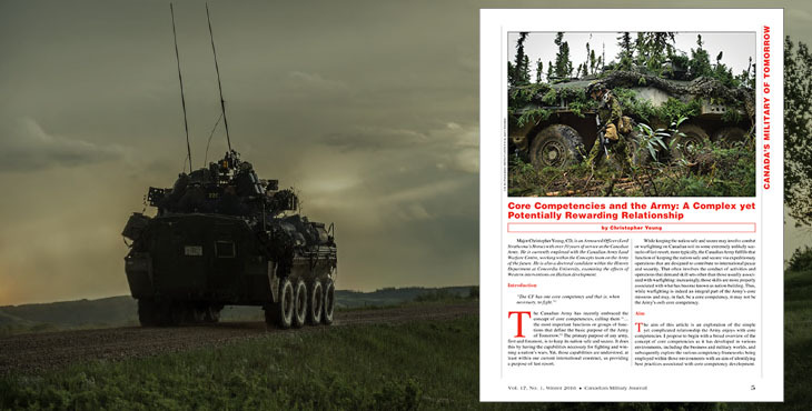 Core Competencies and the Army: A Complex yet Potentially Rewarding ...