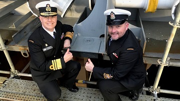 First Joint Support Ship, future HMCS Protecteur passes ‘keel ...