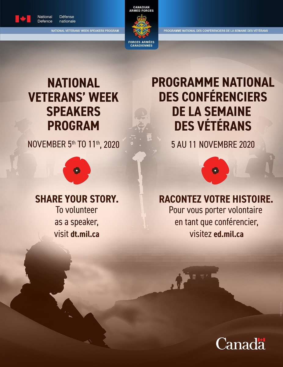 A new course of action for the 2020 National Veterans’ Week Speakers ...