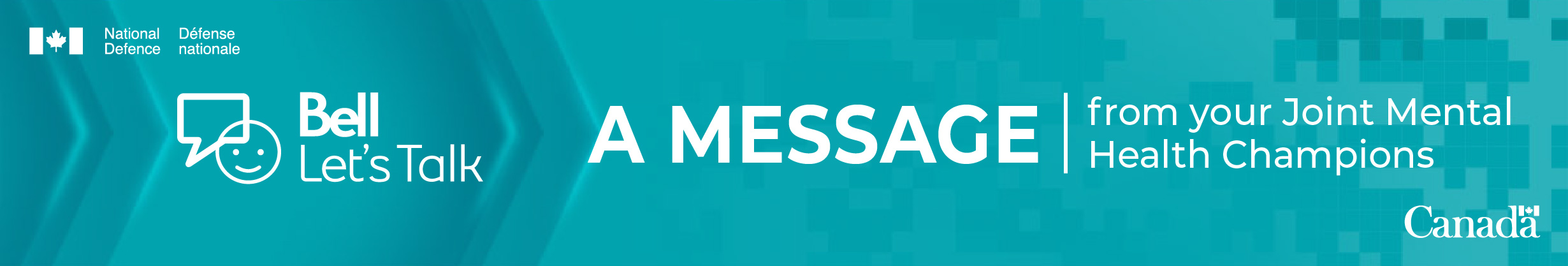 Creating positive change together: A Bell Let’s Talk Day message from ...