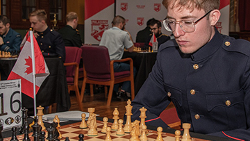 RMC Cadet going to the NATO Chess Championship in Slovenia - Canada.ca
