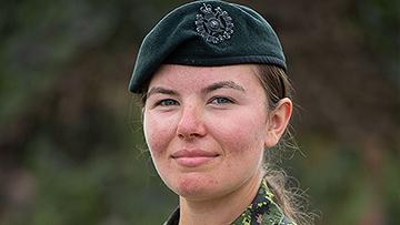 Private Halcrow, a Royal Winnipeg Rifles infanteer, shares her journey ...