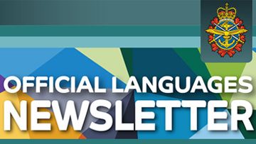 Third edition of the Official Languages newsletter - Canada.ca
