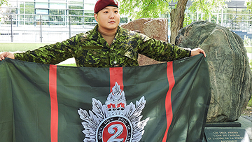 Parachuting led Major Lee to become a Rifleman and brought him to ...