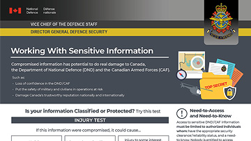 Do you work with sensitive information? - Canada.ca