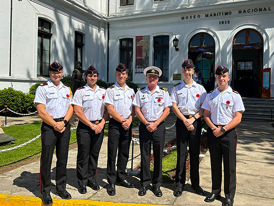 Royal Military College of Canada sailing team participate in Chile’s ...