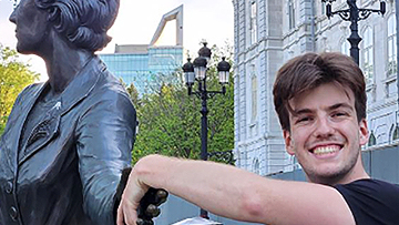 Favoriser la réussite : Témoignage d’un étudiant – Félix Bérubé - Canada.ca