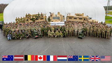 Canada leads the charge on multinational Explosive Ordnance exercise ...