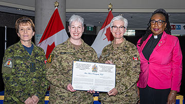 New Chaplain General and Director General, Military Personnel Chaplain Division for the Canadian ...