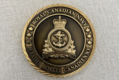 Commander Royal Canadian Navy invites you to design new coin - Canada.ca