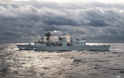 HMCS Vancouver searches for vessels of interest during Op Neon - Canada.ca