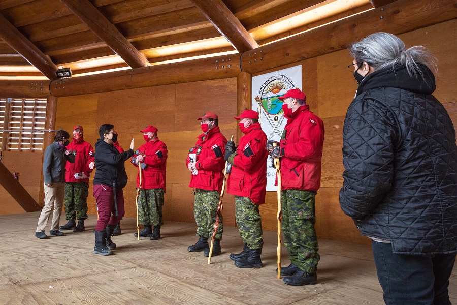 Canadian Rangers support COVID-19 relief efforts in Fort Nelson First ...