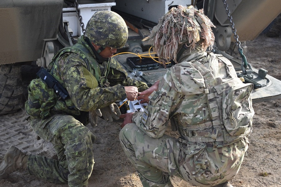 Exercise ASCENDING SAPPER reinforces Combat Engineer skills required in ...