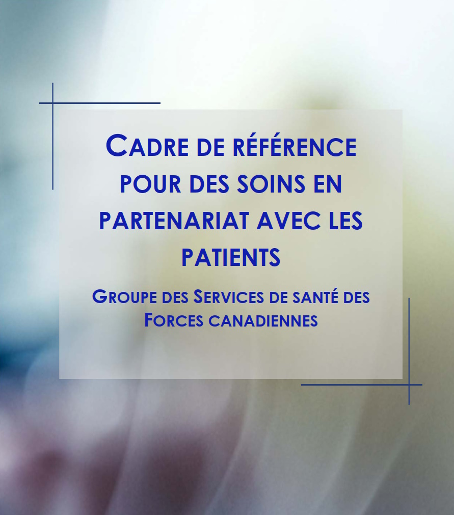 Cadre de référence pour des soins en partenariat avec les patients ...