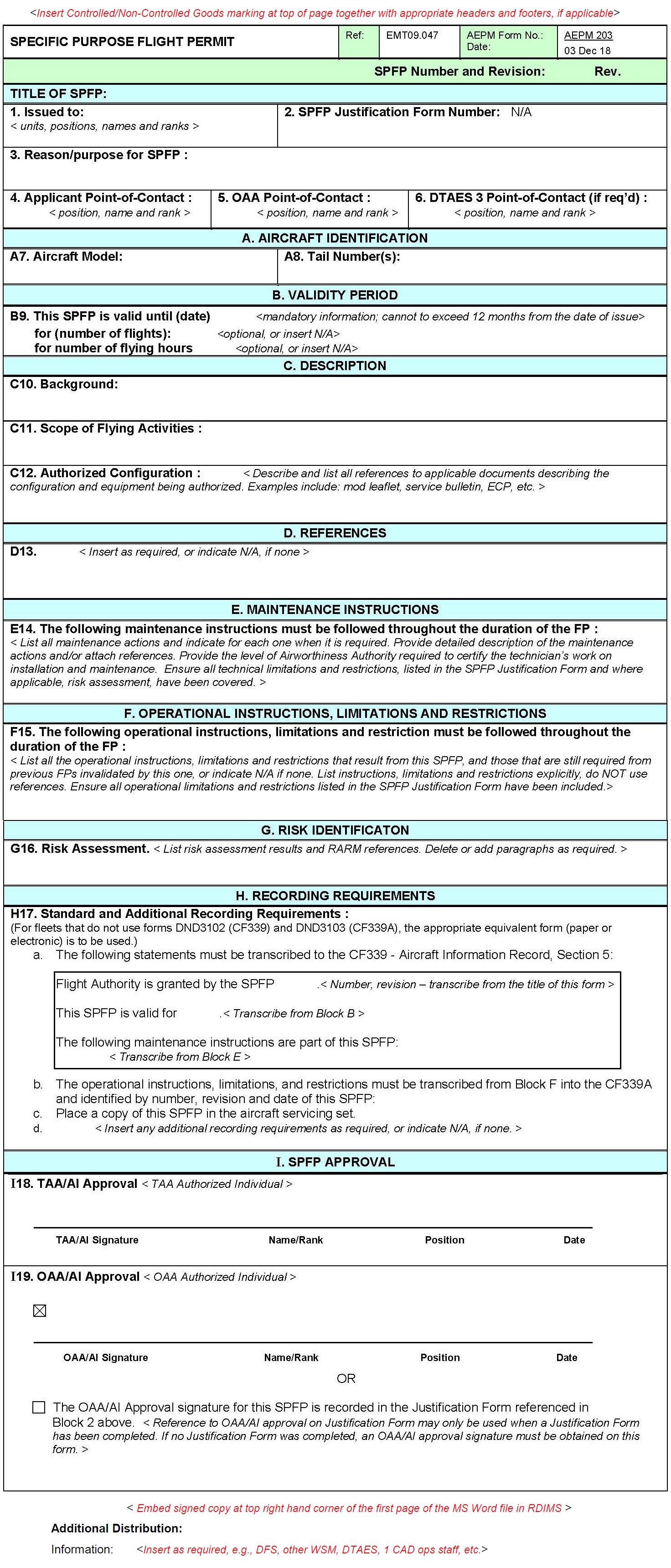 Technical Airworthiness Authority Advisory 2011-02 - Canada.ca