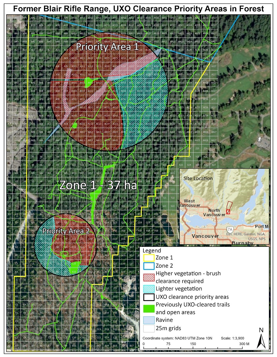 Practicing UXO Safety at the Former Blair Rifle Range, B.C. - Canada.ca