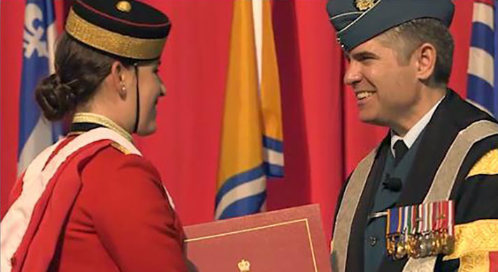 CAF Story: It’s the end of the beginning for Officer Cadet Marie-Claire ...