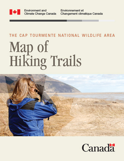 Cap Tourmente National Wildlife Area: map of hiking trails - Canada.ca