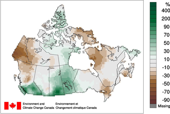 Autumn 2016: Climate Trends and Variations Bulletin - Canada.ca