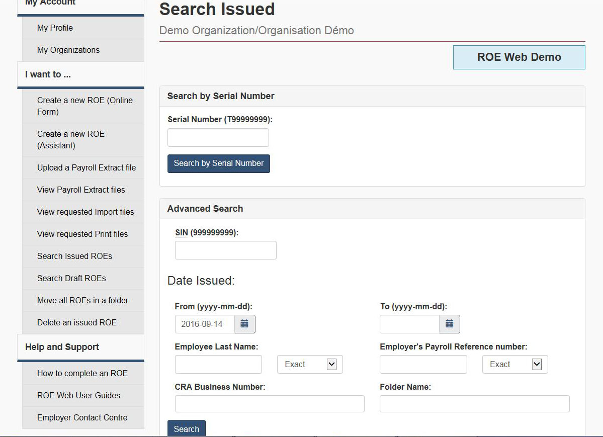 Completing single ROEs - Canada.ca