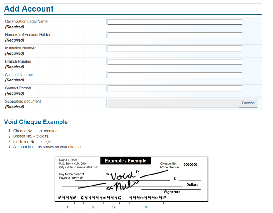 How To Apply For Direct Deposit Canada ca