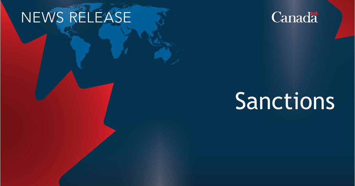 Canada imposes sanctions on perpetrators of extremist settler violence ...