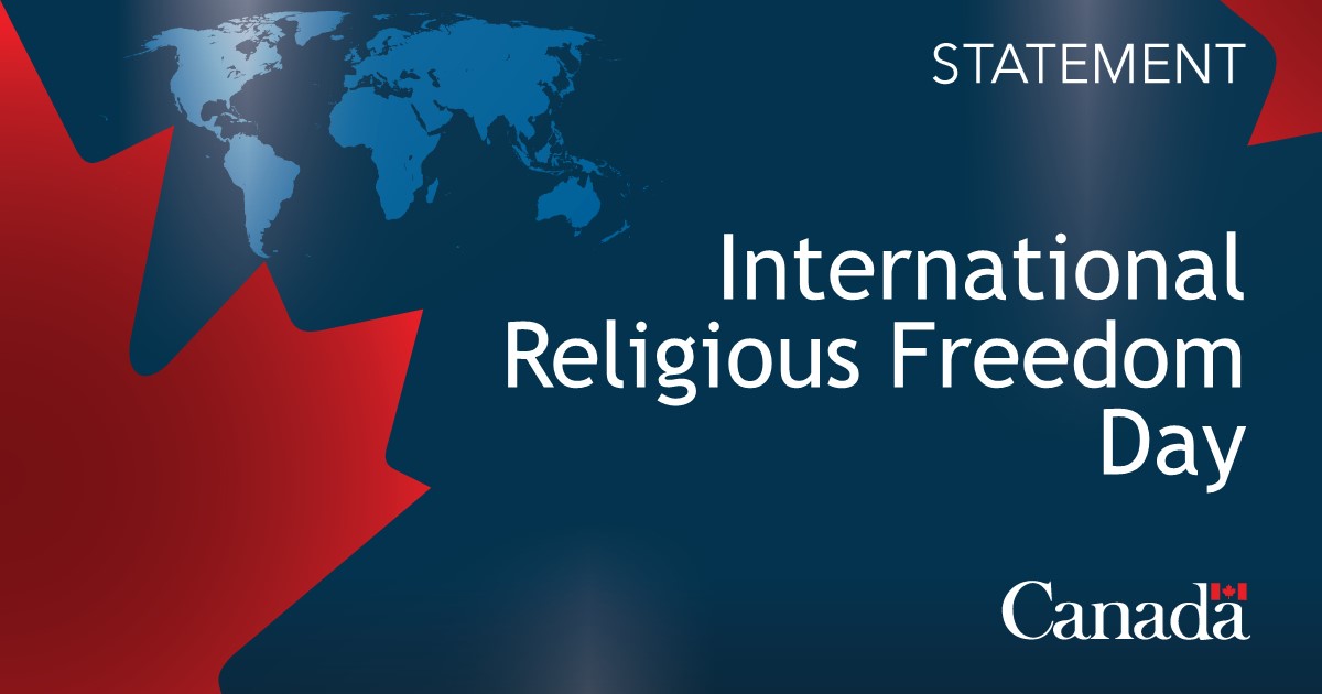 Statement on International Religious Freedom Day - Canada.ca