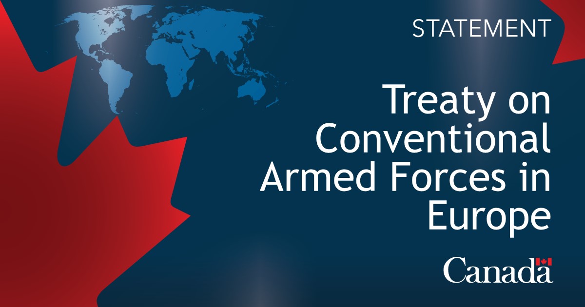 Statement on Russia’s withdrawal from Treaty on Conventional Armed ...
