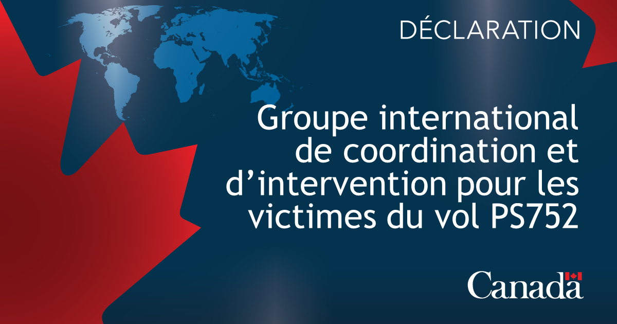 Déclaration commune du Groupe international de coordination et d ...