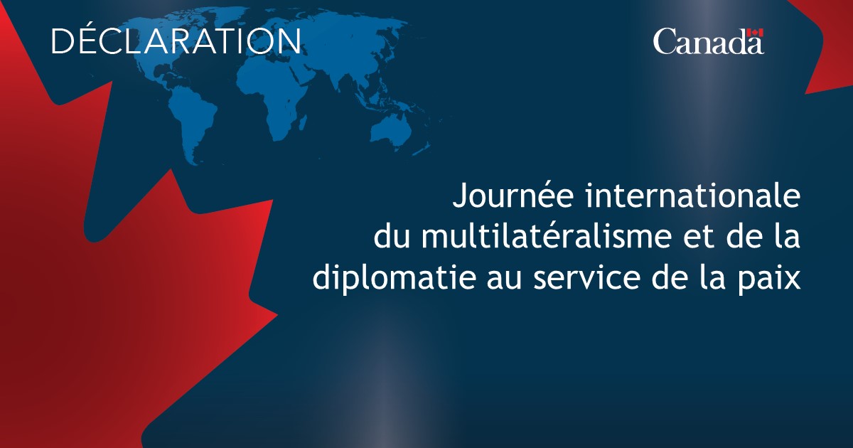 Déclaration de la ministre Joly à l’occasion de la Journée ...