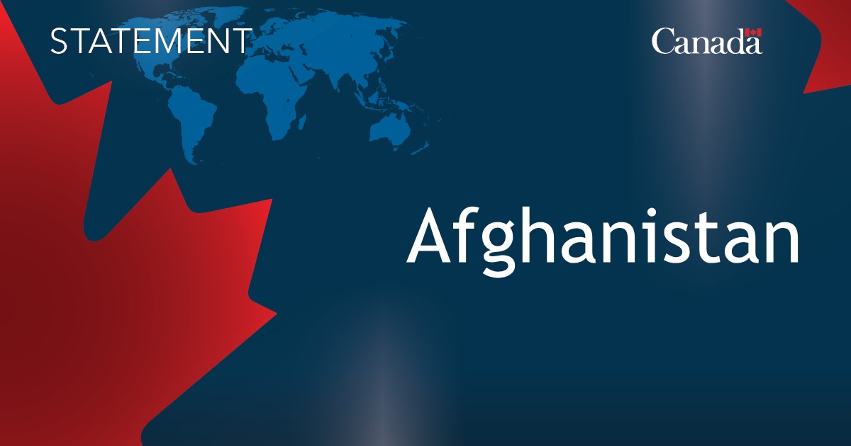 Statement on Canada’s attendance at UN meeting on Afghanistan - Canada.ca