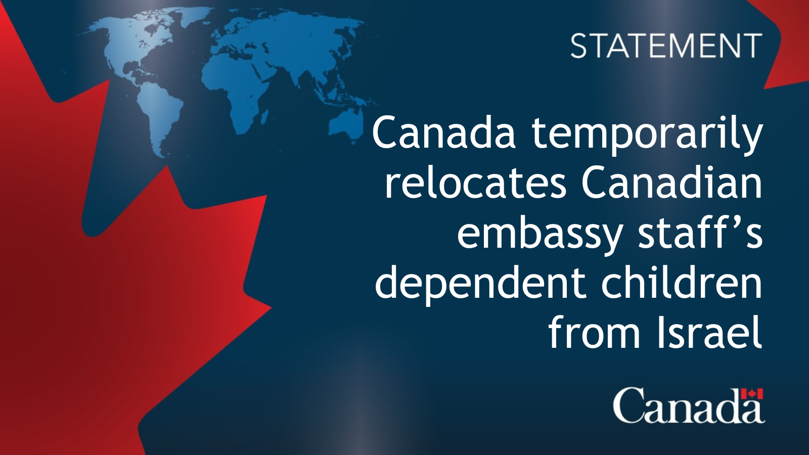 Global Affairs Canada temporarily relocates Canadian embassy staff’s ...