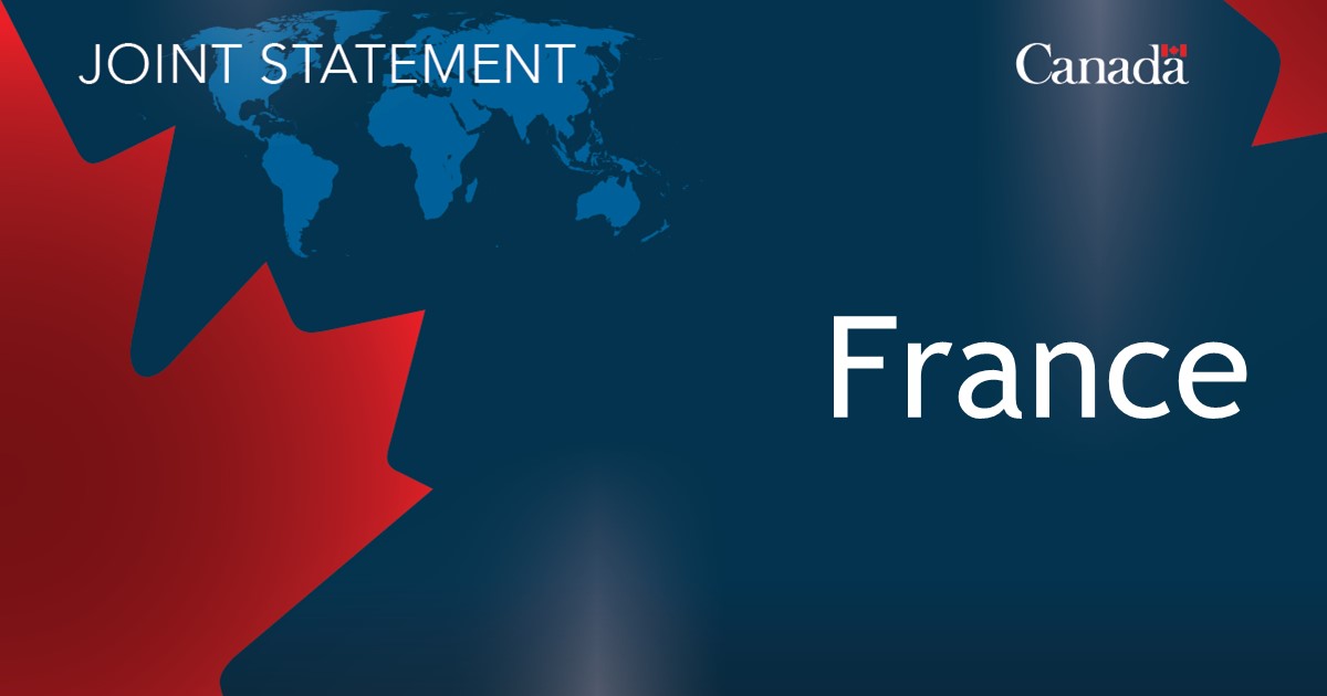 Canada–France Declaration on a Stronger Defence and Security ...