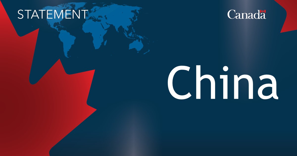 Statement on the imposition of arbitrary sanctions against Canadian ...