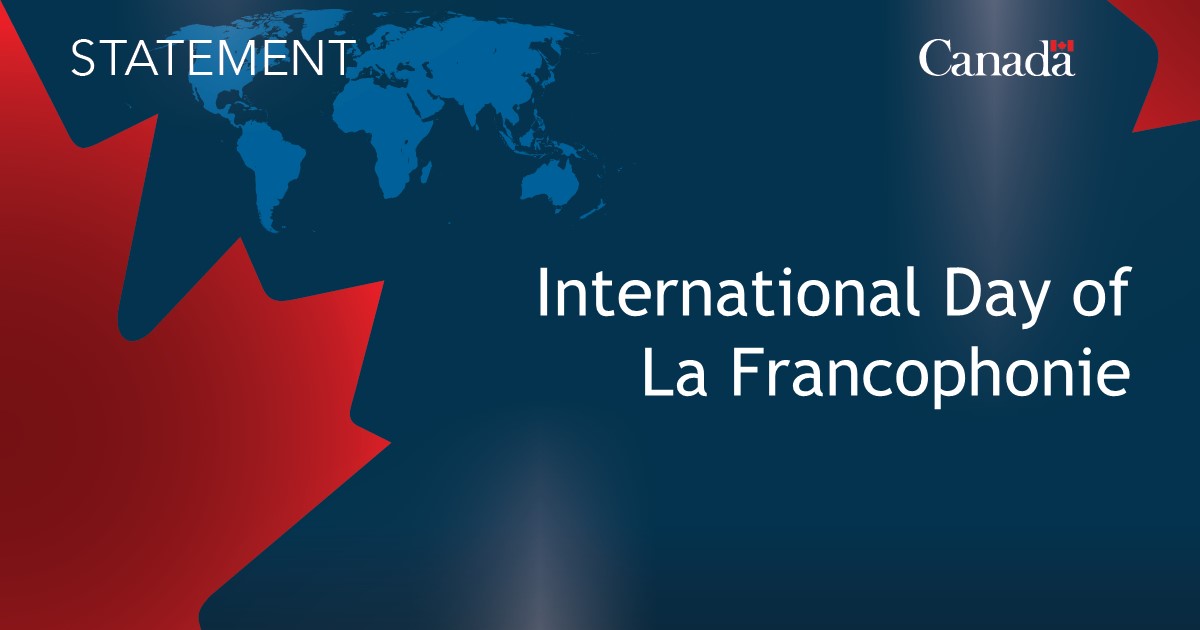 Statement on International Day of La Francophonie - Canada.ca