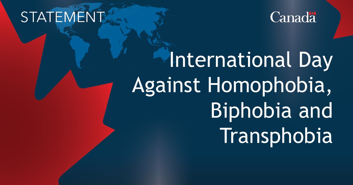 Statement on International Day Against Homophobia, Biphobia and ...