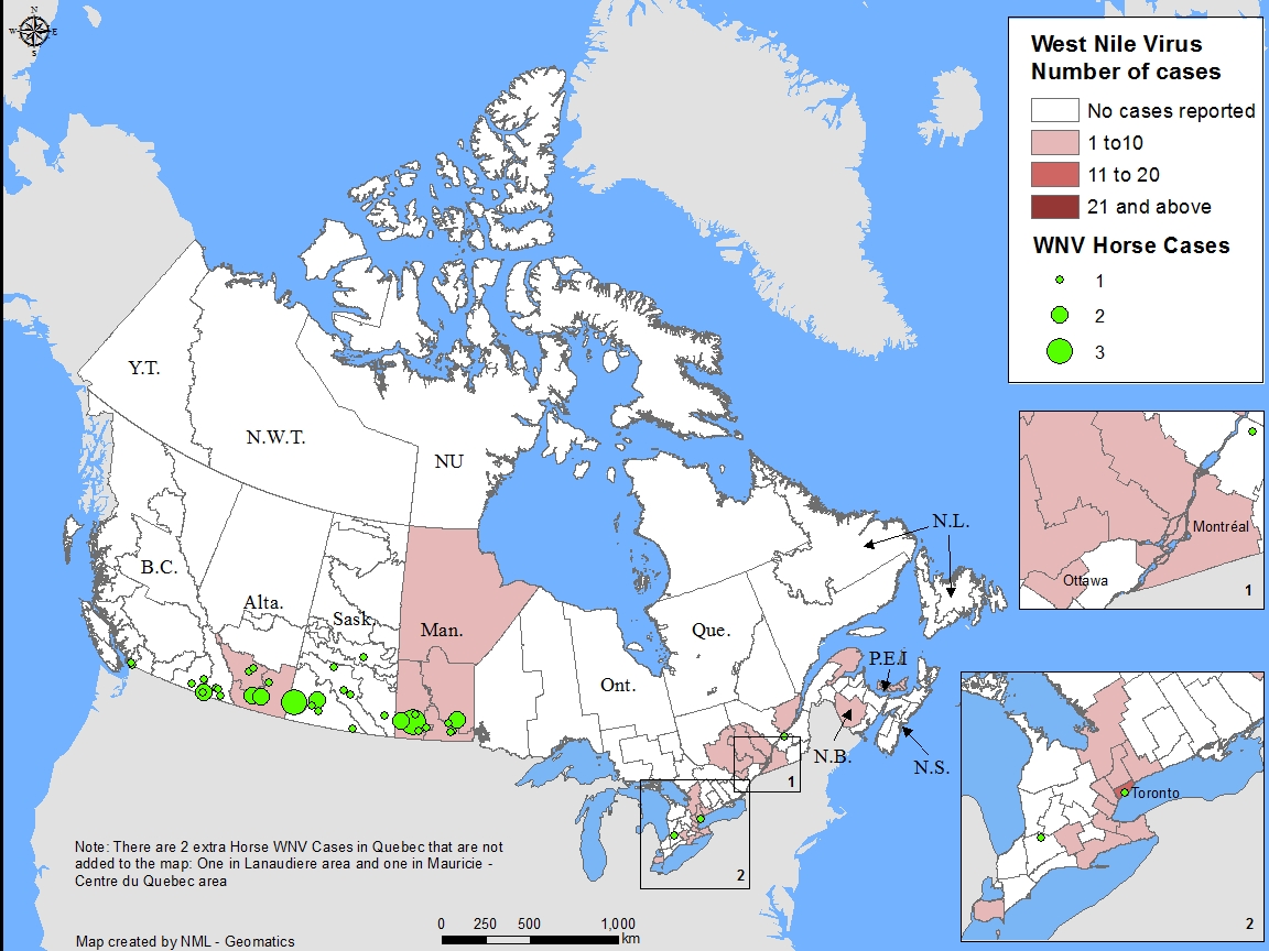 West Nile Virus and Other Mosquito-Borne Diseases National Surveillance ...