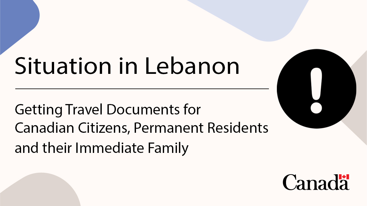 Crisis in Lebanon - Canada.ca
