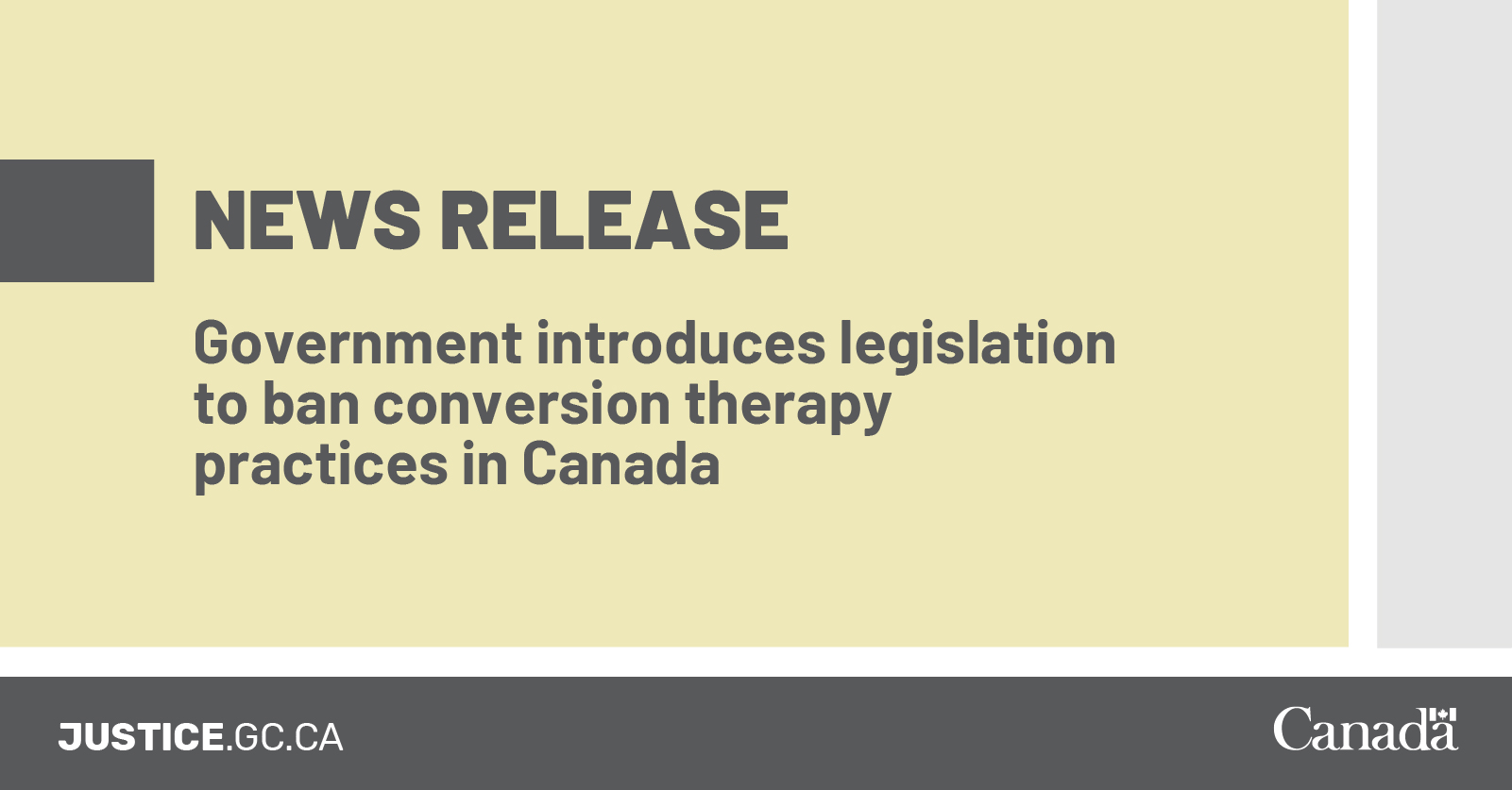 Government introduces legislation to ban conversion therapy practices ...